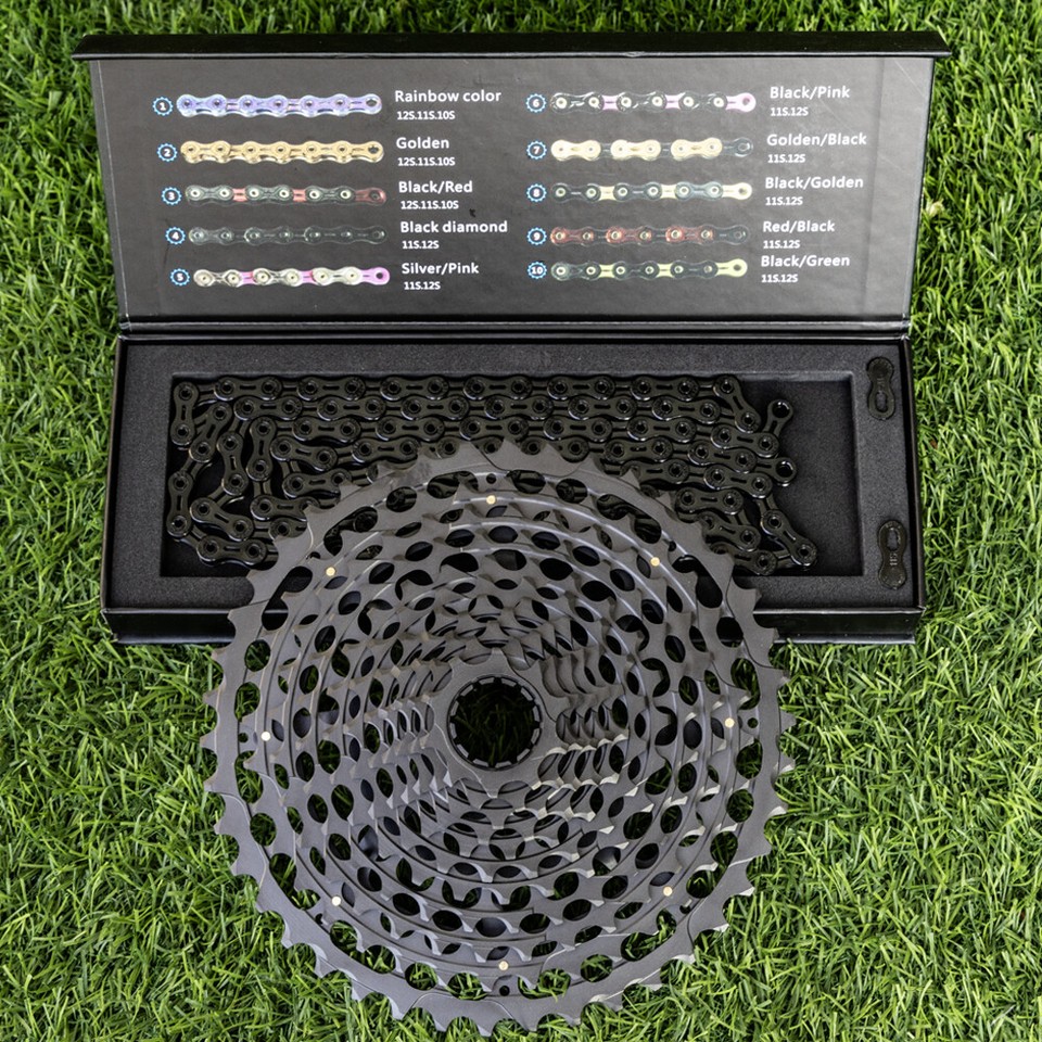 11 Speed 10-42T Bicycle Cassette 11s Mountain Bike Freewheel Chain for ...