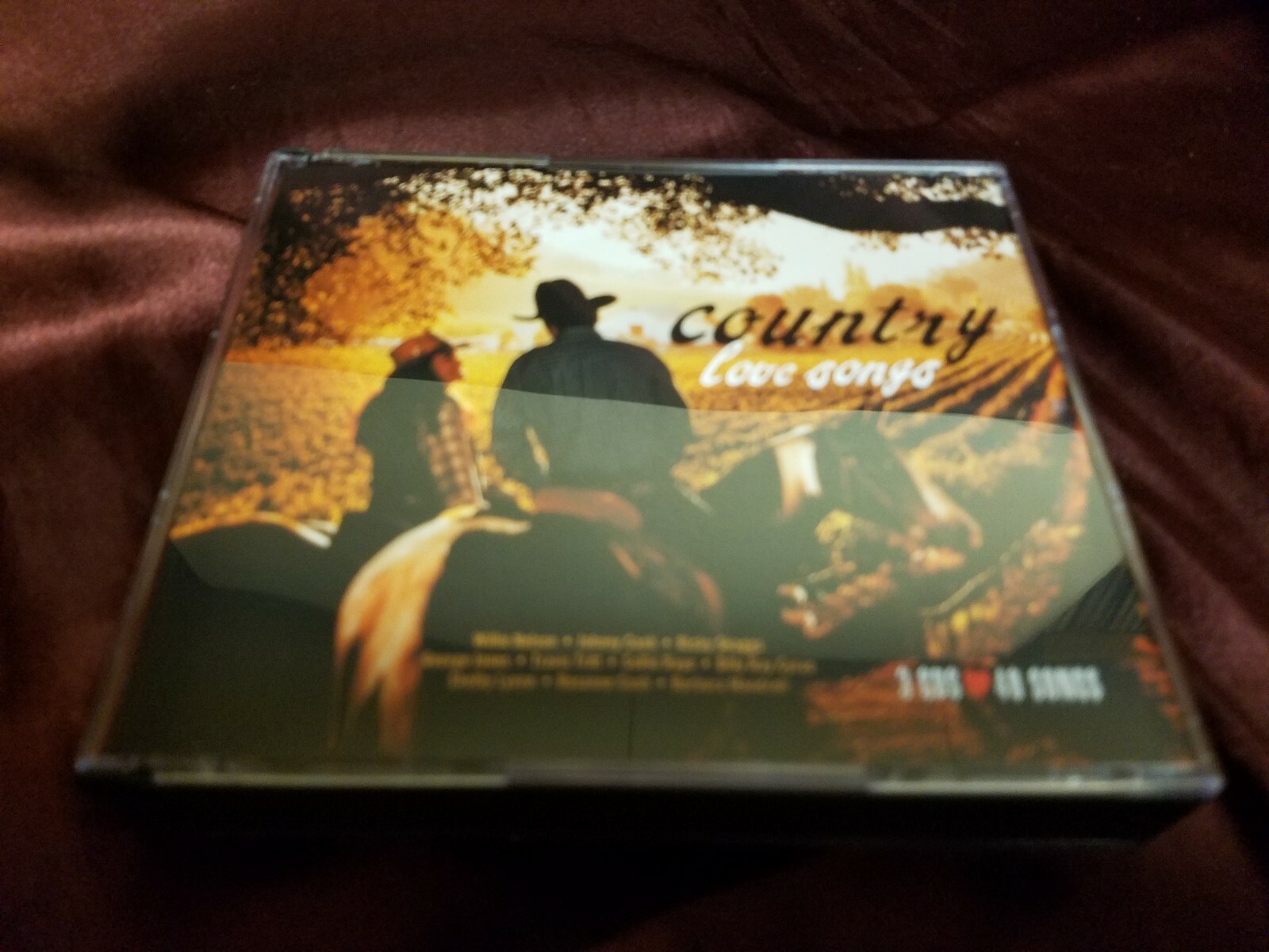 Various Artists 3 CD set Country Love Songs CD! Like new! Ships fast ...