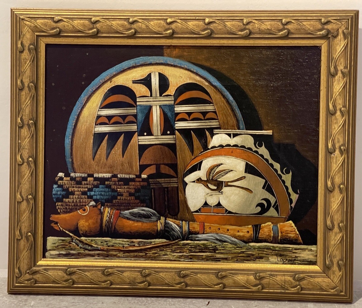 Native American Thunderbird Painting Majestic Thunderbird Native