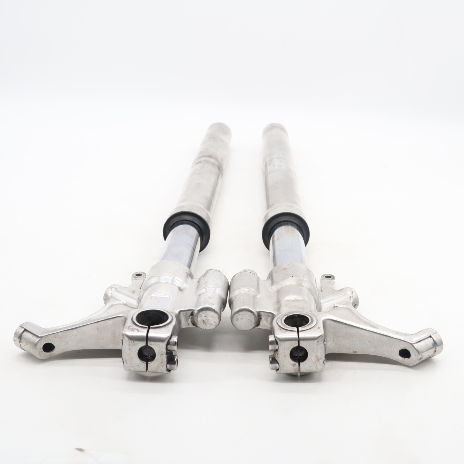 06 07 2006 2007 Yamaha Yzf R6 R6r R6v Front Forks Fork Tube Shocks Oem ...