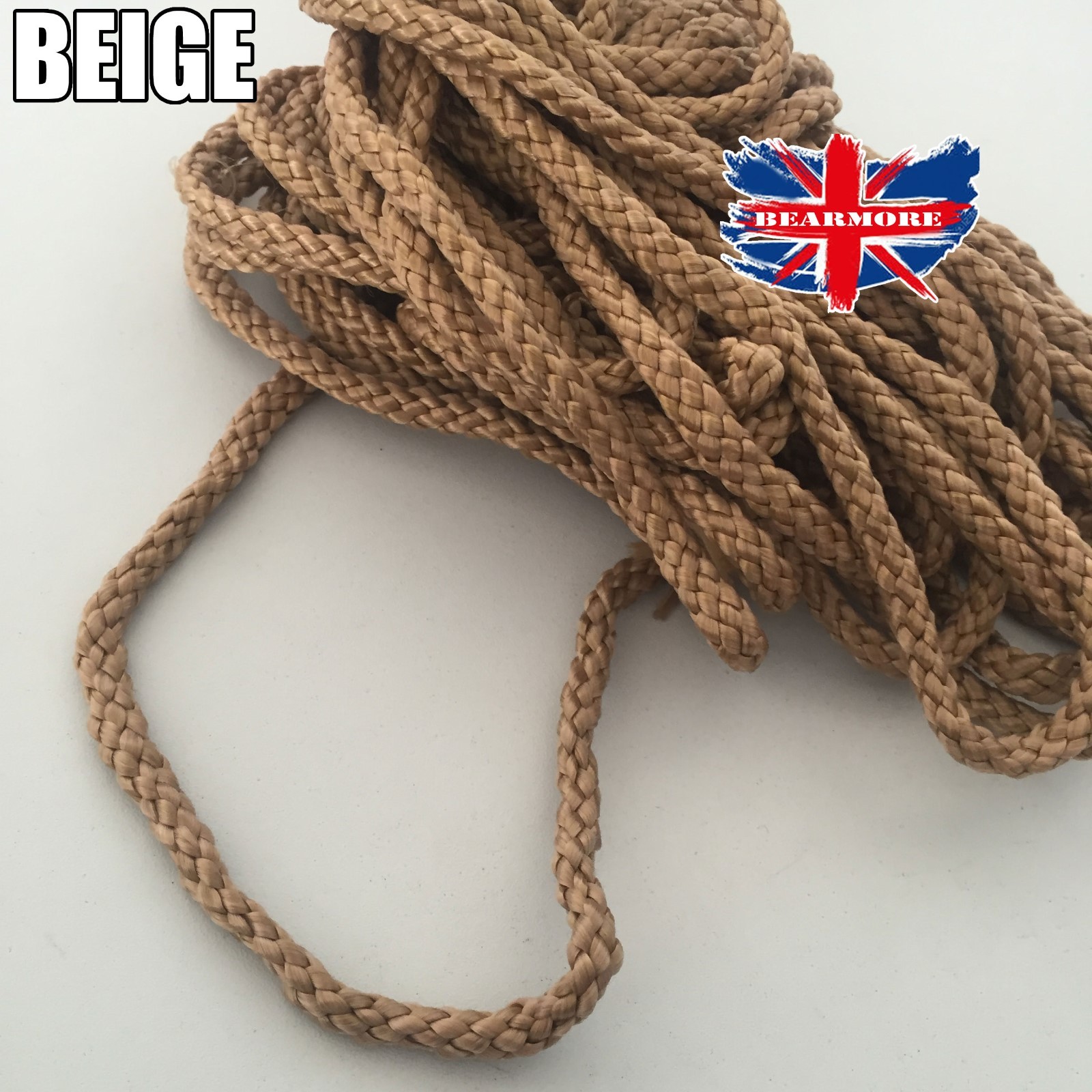 6MM POLYPROPYLENE NYLON STRING ROPE. GARDENING ROOFING TRAILER ROPE ...