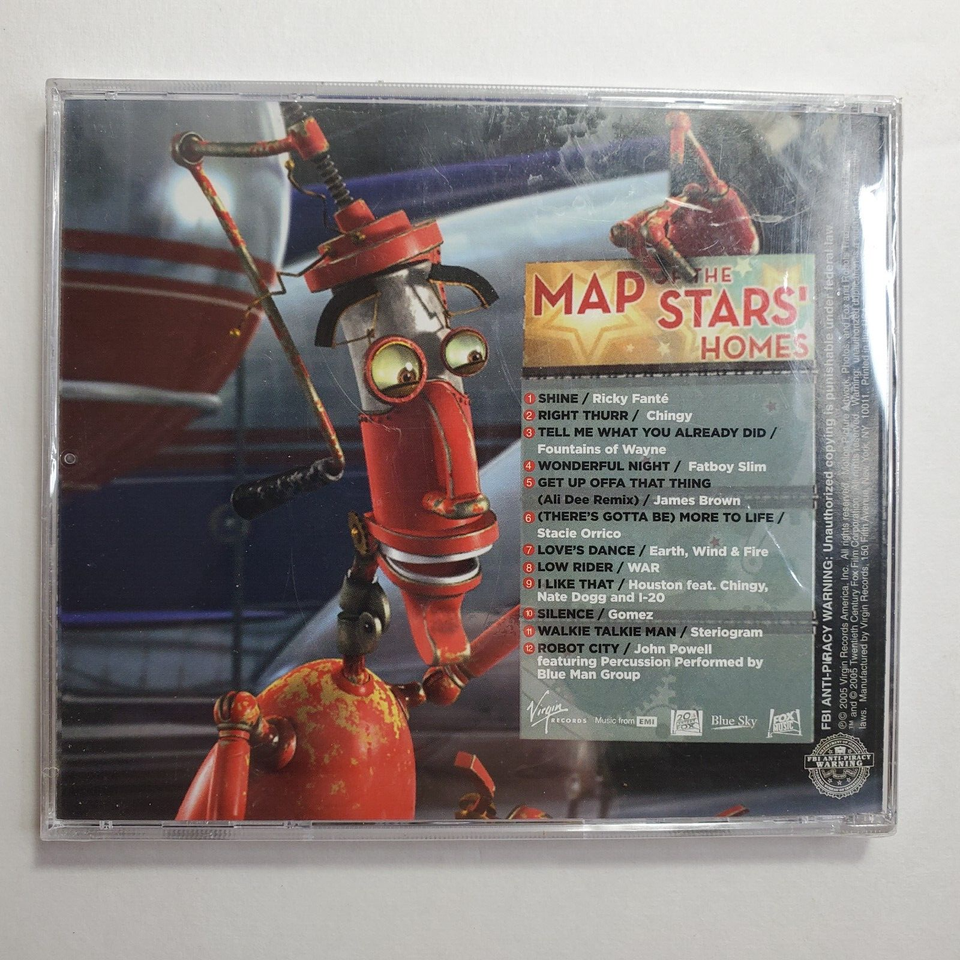 Robots 2005 Animated Movie Original Soundtrack 12 Tracks CD RARE New ...