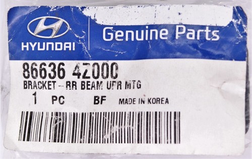 Hyundai Bracket RR Upper MTG Part Number - 86636-4Z000 | eBay