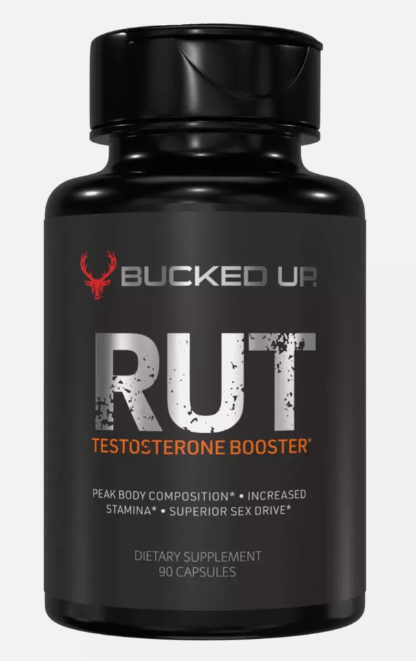 BUCKED UP RUT TESTOSTERONE BOOSTER 30 Servings Hormone Balance FREE ...