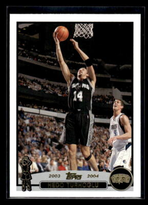 2003-04 Topps Collection #134 Hedo Turkoglu Variation San Antonio Spurs ...