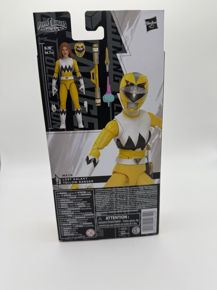 Power Rangers Lightning Lost Galaxy Yellow Ranger – Rare Sealed ...