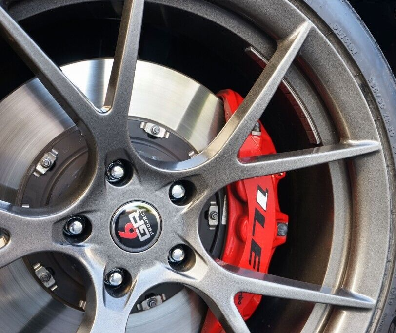 20'' Project 6GR Ten Carbon Fiber / Brembo Red Wheels for Camaro RS SS ...