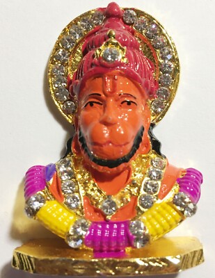 Mini Hanuman Bust/Face Idol Car Dashboard/table top Statue H-2" | eBay