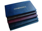 Pocket size Banknote ALBUM with 20 pages 8 x 17 cm Notes Folder Book ...