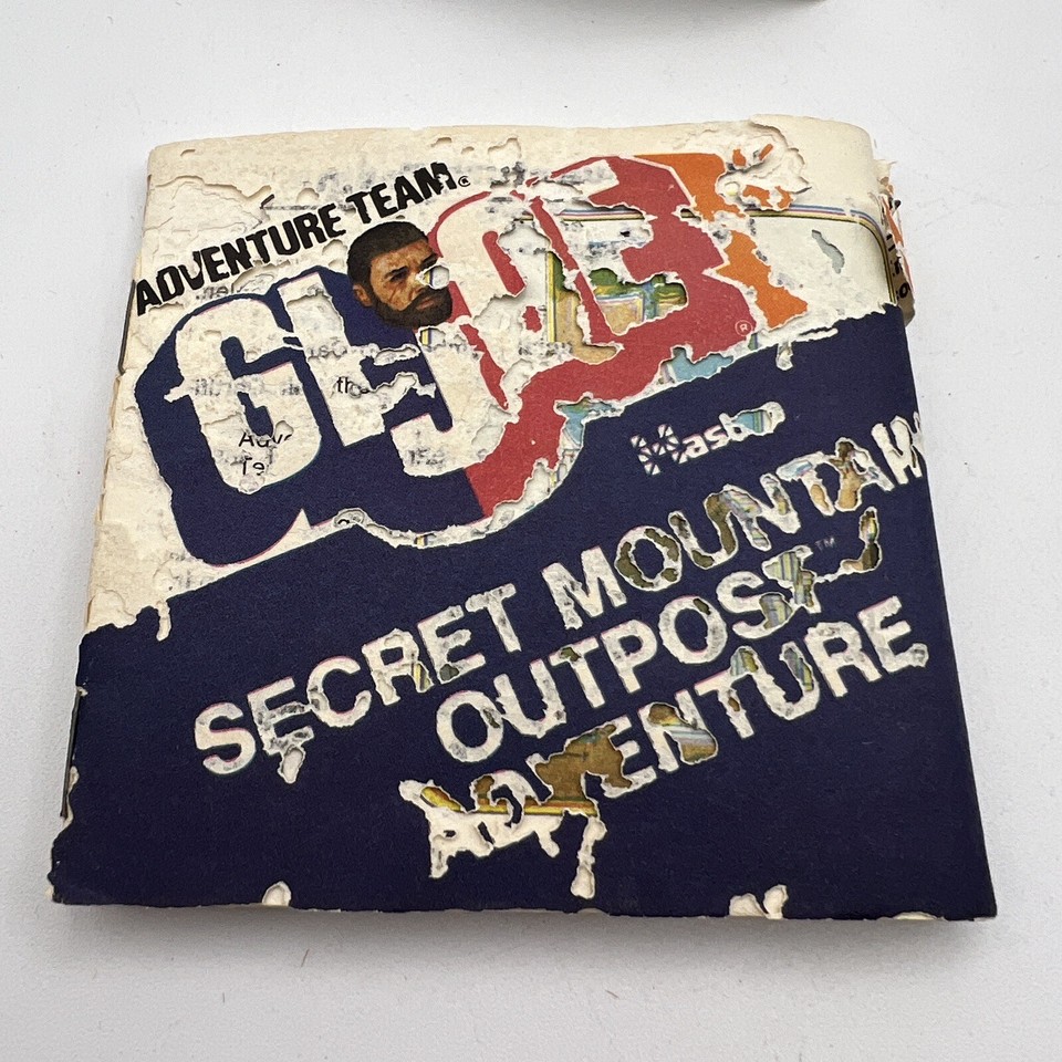 Vintage GI Joe Adventure Team Secret Mountain Outpost Comic Plus Gi Joe ...