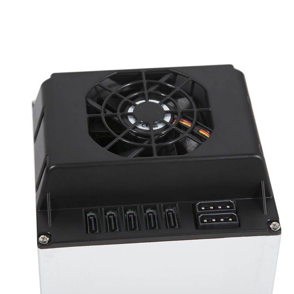 HDD Enclosure Hot Swap Cage 5-Bay 3 x 5.25" Drive Bays 5x SATA 3.5"/2.5 ...