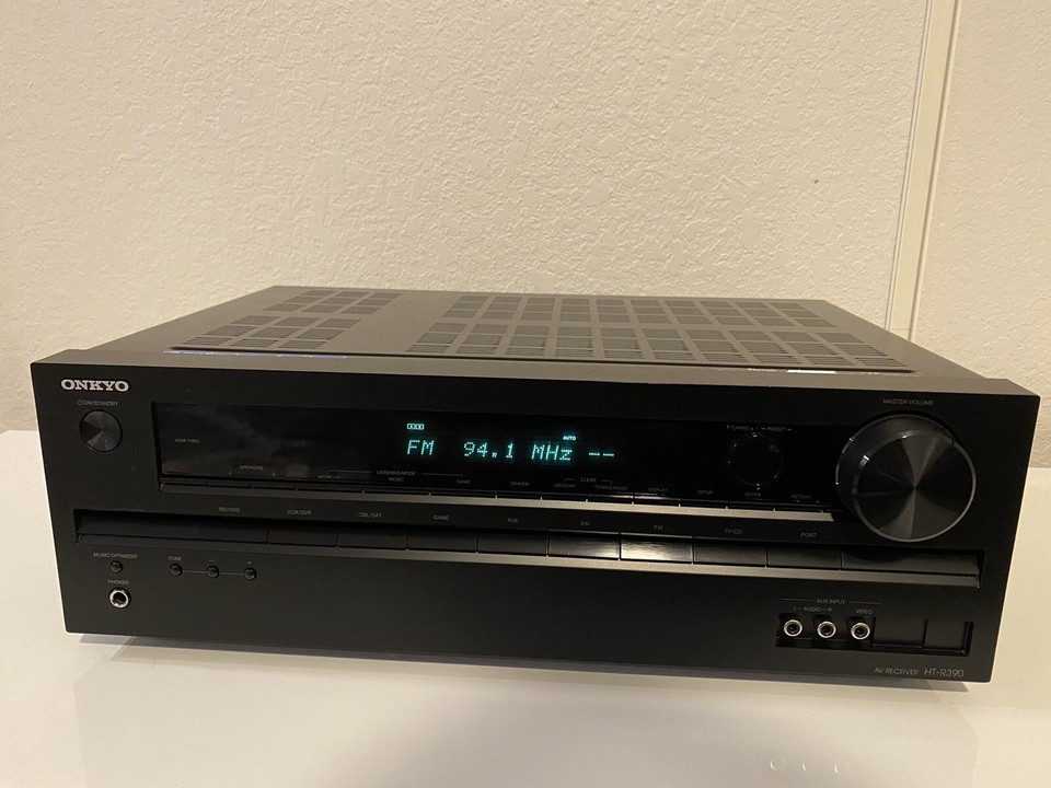 ONKYO HT-R390 5.1 Channel HDMI Home Theater AV Receiver No Remote | eBay