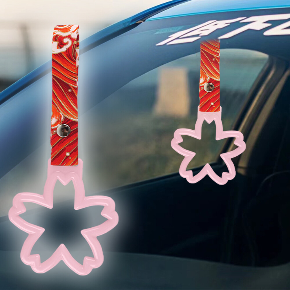 JDM Sakura Flower TSURIKAWA PK Ring Car Subway Train Bus Handle RD ...