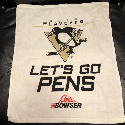 Pittsburgh Penguins Rally Towel NHL “let’s Go Pens” Hockey 2010 ...