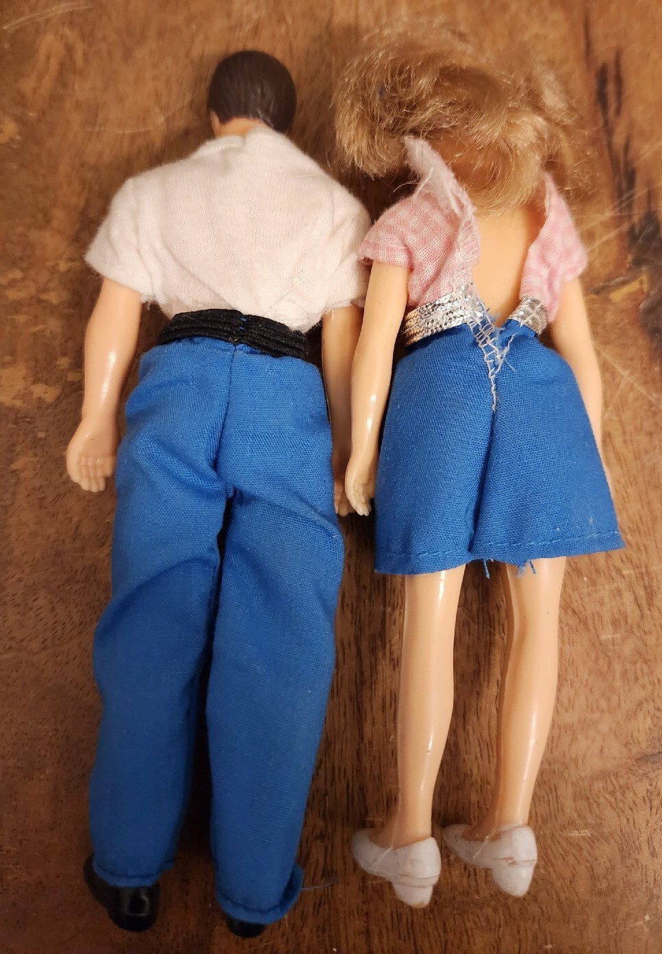 Vintage 1988 Horsman Dollhouse Family FATHER MOTHER DAD MOM 5" | eBay