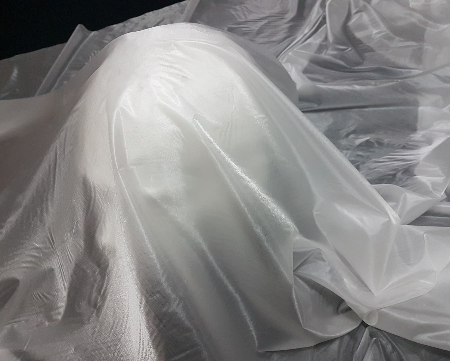 1oz/35gsm* - WHITE - SUPER LIGHTWEIGHT RIPSTOP TYPE NYLON FABRIC ...