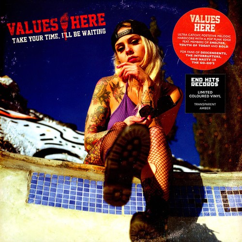 Values Here - Take Your Time Transparent Amber Vinyl (2023 - EU - Original) | eBay.de