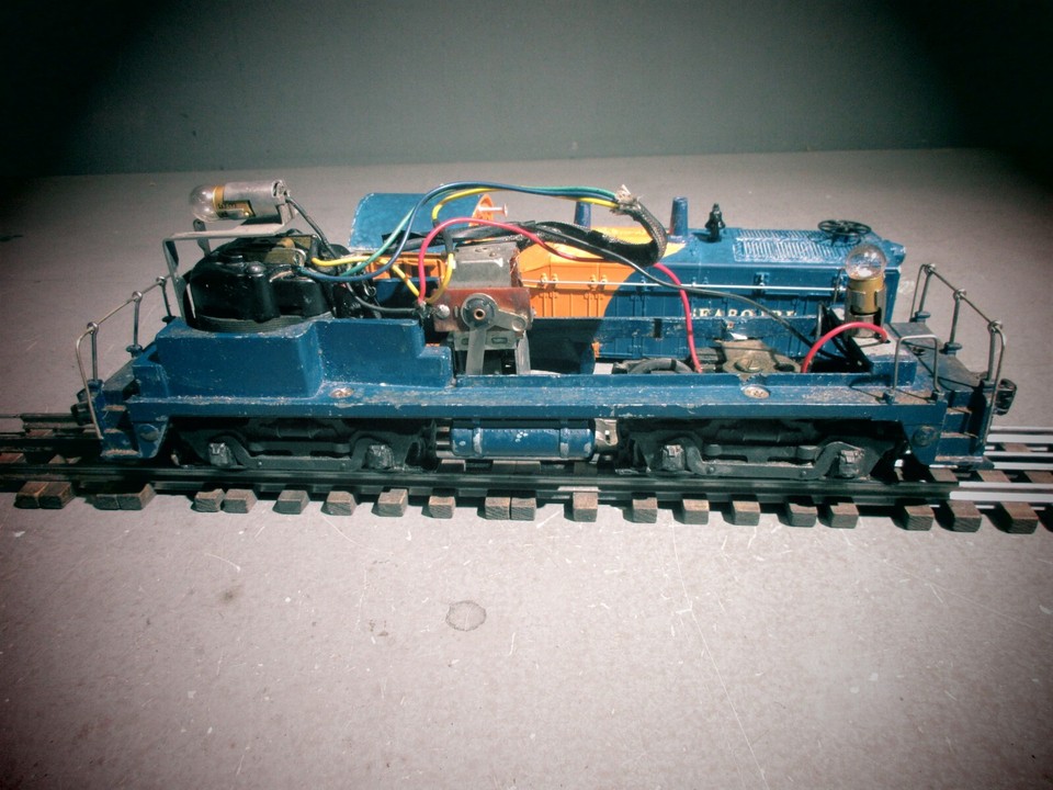 LIONEL #6250 SEABOARD NW2 SWITCHER - 1954-1955 TESTED RUNS WELL WITH ...