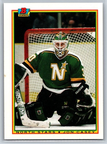 1990-91 Bowman Jon Casey Minnesota North Stars #183 | eBay