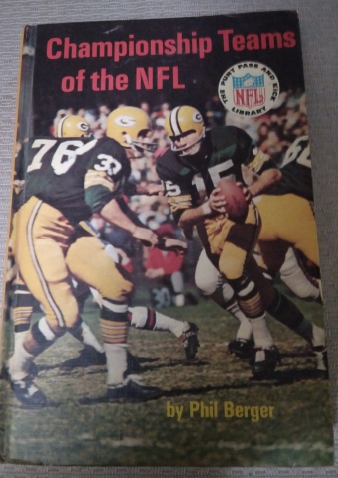 LOT/3 VINTAGE 1960s NFL BOOKS FROM THE PUNT PASS AND KICK LIBRARY ...