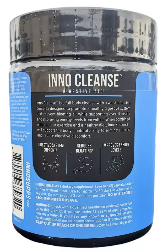 Genuine Inno Cleanse Waist Trimming Complex Digestive System Supps ...