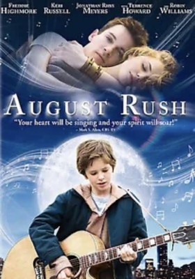 August Rush DVD 2007 Movie Freddie Highmore Keri Russell Jonathan Rhys ...