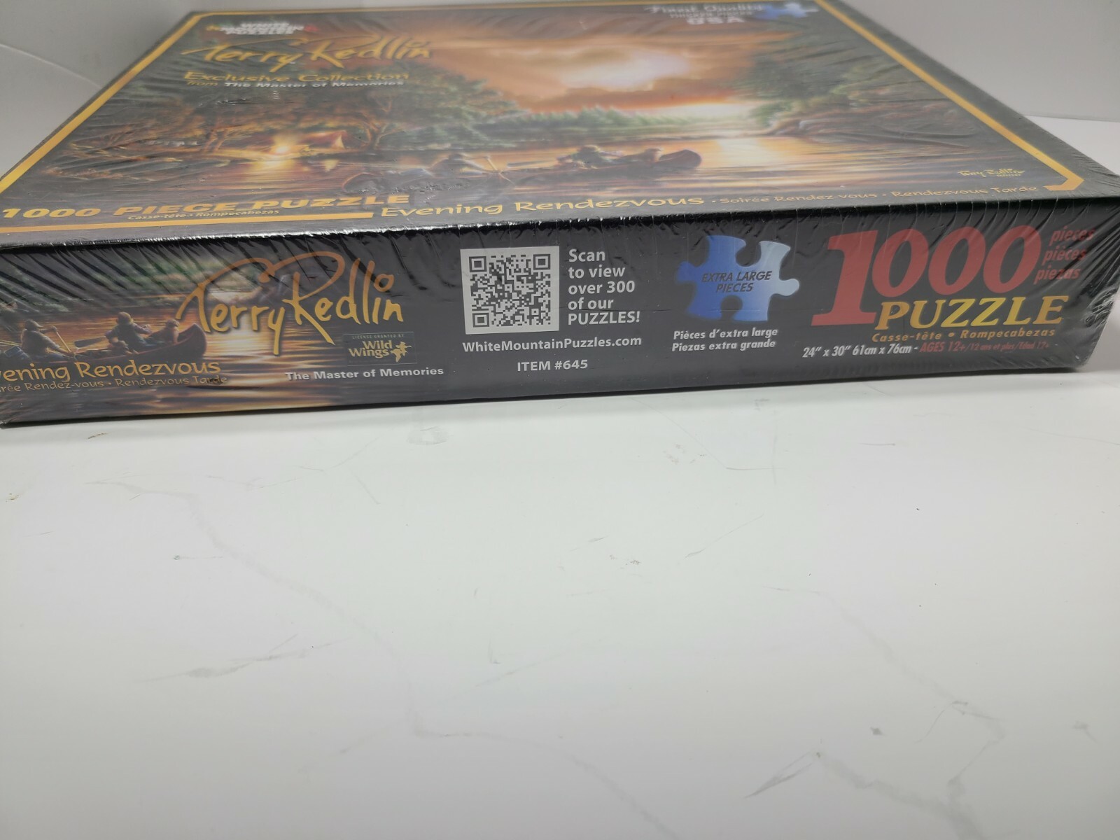 Terry Redlin Evening Rendezvous Exclusive Collection 1000 Piece Puzzle ...