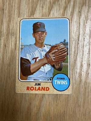 1968 Topps Baseball Jim Roland Minnesota Twins Card #276 | eBay
