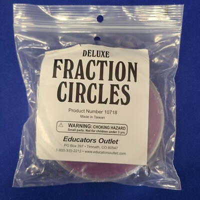 DELUXE FRACTION CIRCLES from EDUCATORS OUTLET ~ (Item # 10718) | eBay
