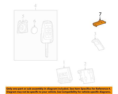 GM OEM 10-20 ATS Electrical Keyless Entry Components-Antenna 13502549 ...