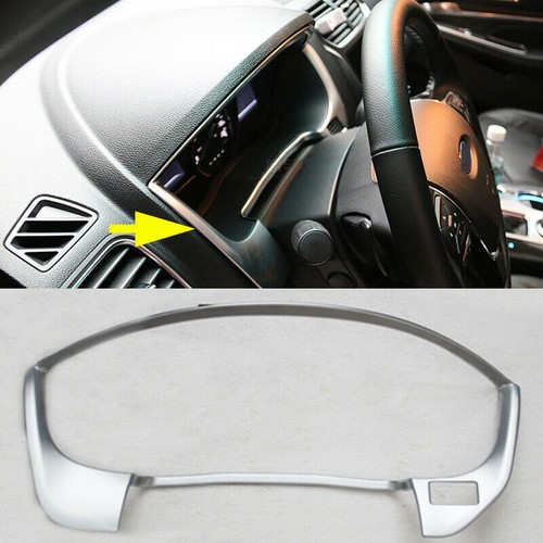 For Ford Explorer 2016-2019 silver Inner Instrument Panel Frame Cover ...