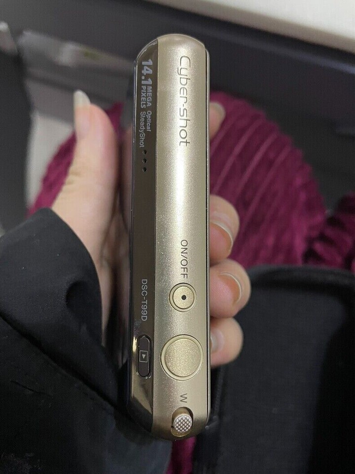 SONY T99D Cyber-Shot DSC 14.1MP 4x Optical Zoom Digital Camera (RARE ...