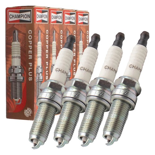 4x CHAMPION OE197/T10 RER8YC Zündkerze für HYUNDAI i20 i30 KIA CEED RIO ...