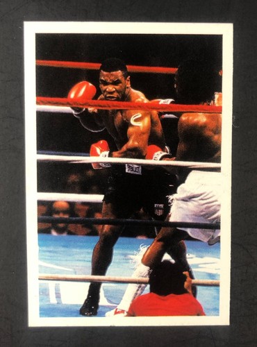 1987 MIKE TYSON RC UK A Question of Sport Rookie Card Boxing HOF | eBay