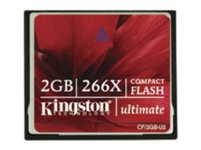 Kingston 2GB Ultimate Compact Flash - 266x Speed (CF/2GB-U2 ...