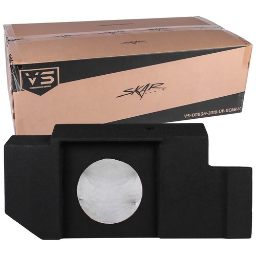 Fits 2019-2025 Chevy Silverado/GMC Sierra Double Cab Single 10" Ported ...