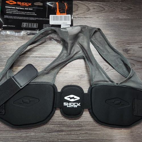Shock Doctor Showtime Football Rib Vest Youth Small Black | eBay
