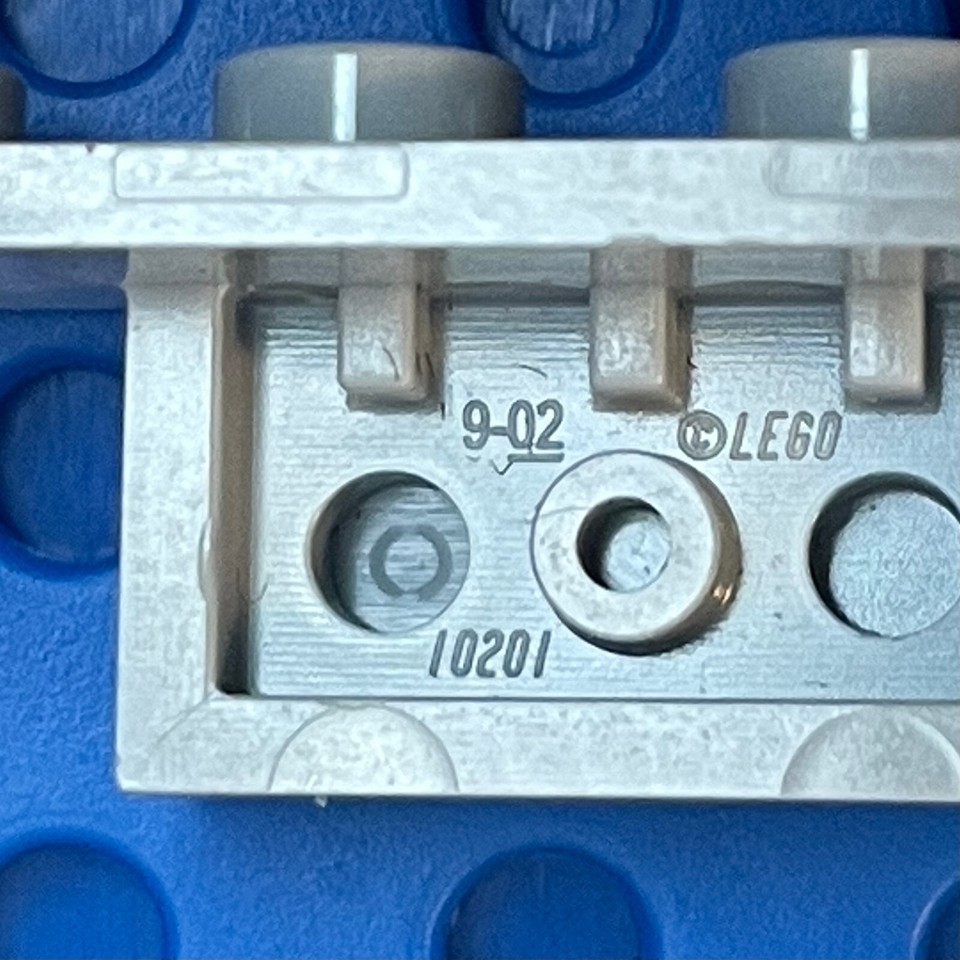 Part 10201 :: LEGO 1x2 - 1x4 Bracket (Round Corners) :: 4 pcs Light ...