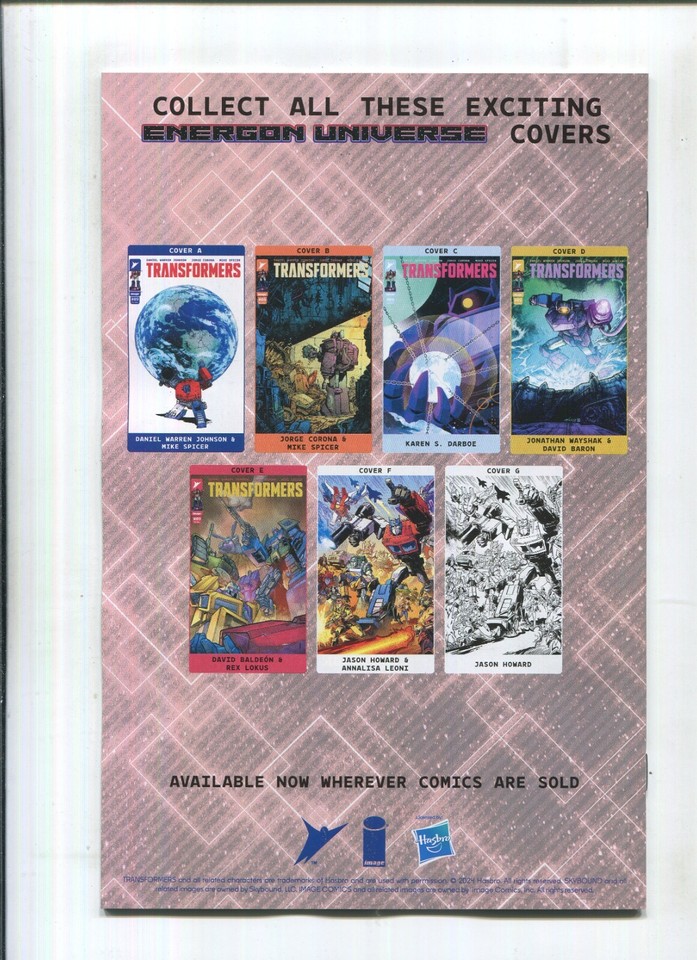 TRANSFORMERS #9 -JORGE CORONA VARIANT COVER - IMAGE COMICS/2024 | eBay
