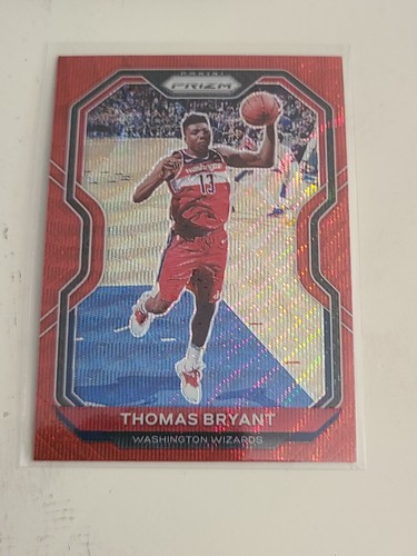 2020-21 Panini Prizm - Ruby Wave Prizm #76 Thomas Bryant for sale ...