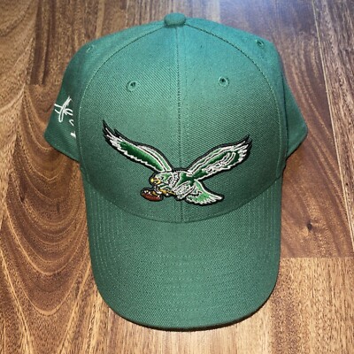 Philadelphia Eagles AJ Brown LIDS Custom Vintage Logo Hat Embroidered ...