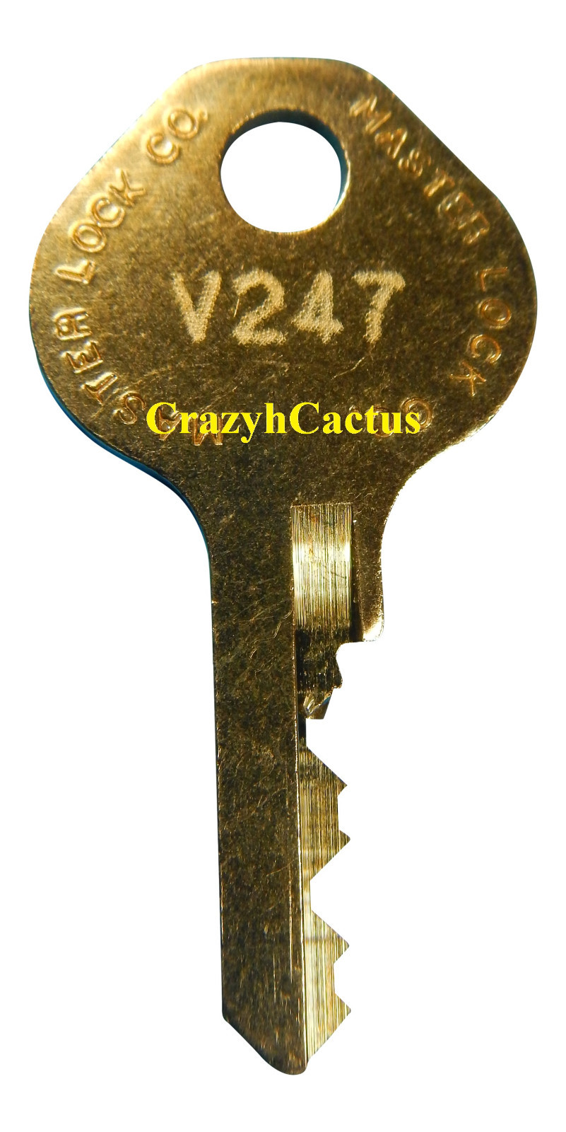 Master Lock Padlock 1525 1585 2010 2076 Control Key OEM Original Master ...