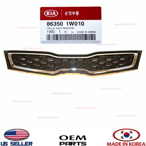 Genuine Front Radiator Grille OEM 2012-2015 Kia Rio Sedan 4DR 86350 ...