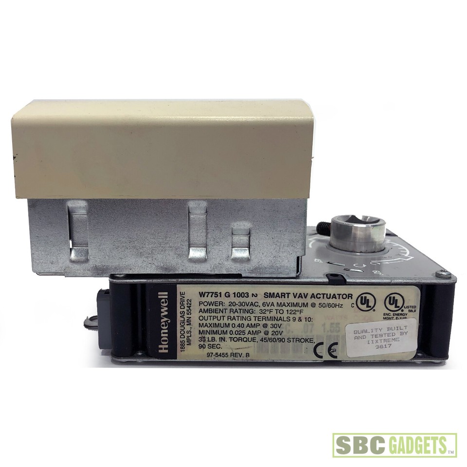 Honeywell Smart VAV Actuator W7751 G 1003 - SHIPS SAME DAY! | eBay