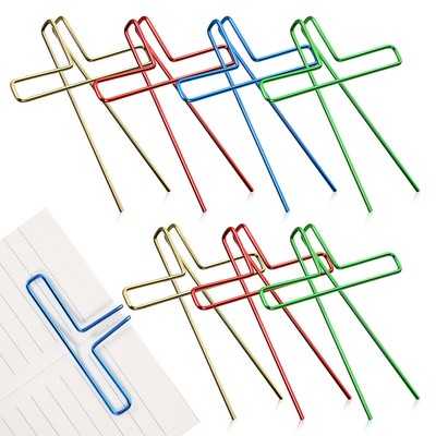 8 Pcs Vergoldetes Metall Pop-up-Buchhalter Aus Daumen Für Musikbücher ...