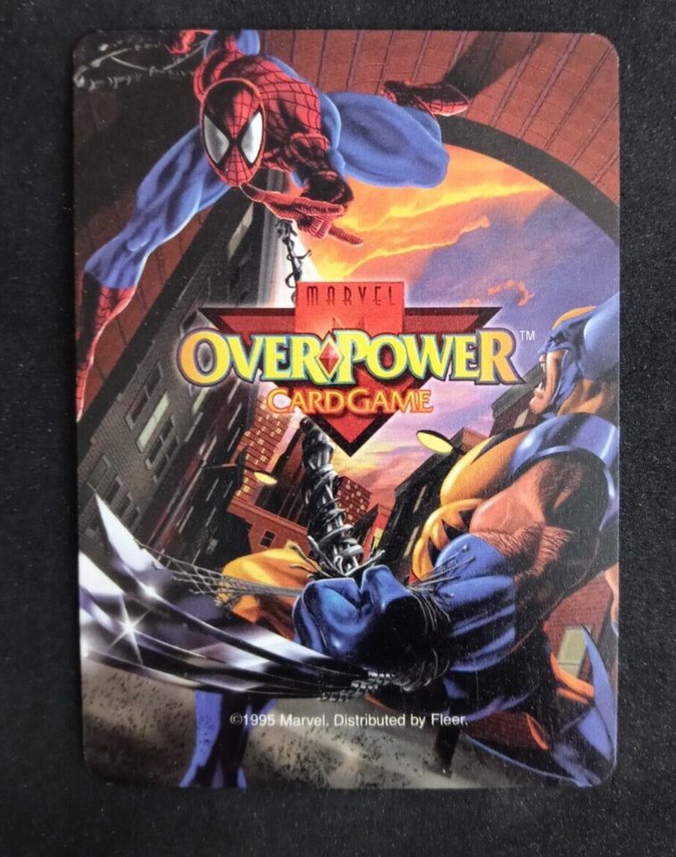 1995 Fleer Marvel Overpower Card Cyclops Energy Maximizer (A) | eBay