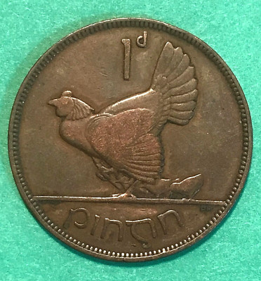 1928 1dPINGN EIREANN COIN | eBay