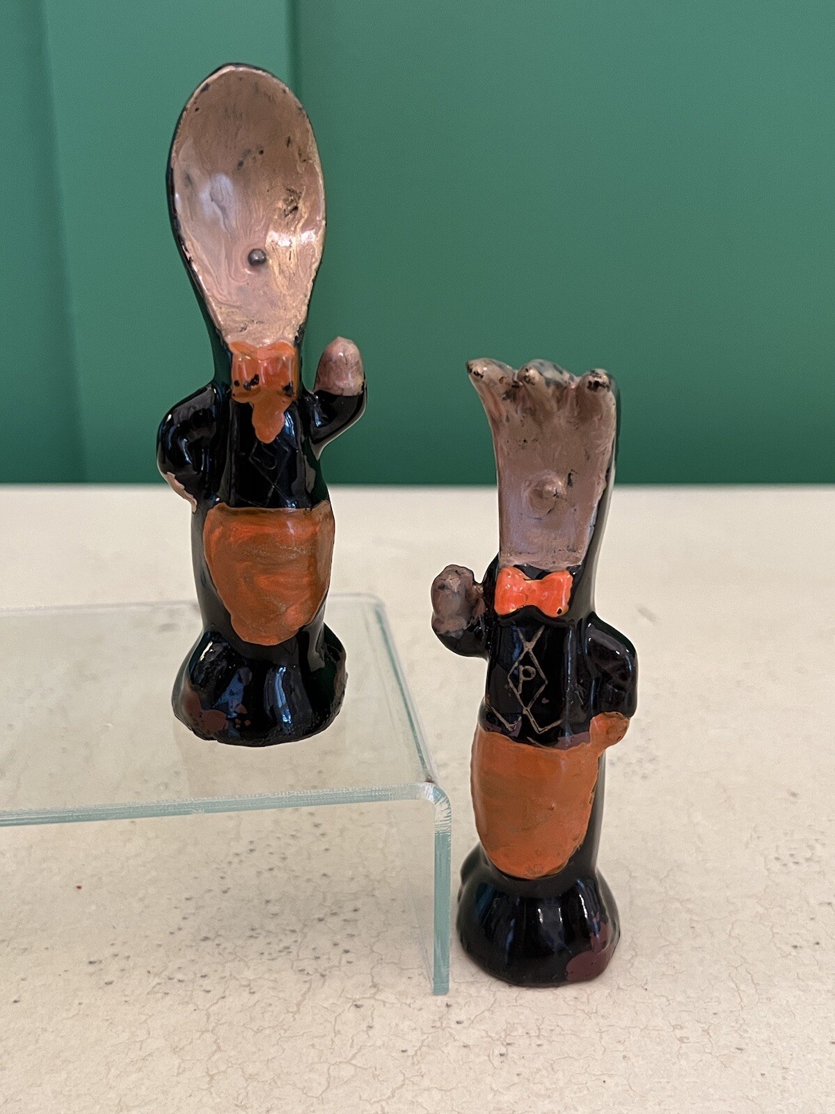 Antique Anthropomorphic Spoon and Fork Salt and Pepper Set | eBay