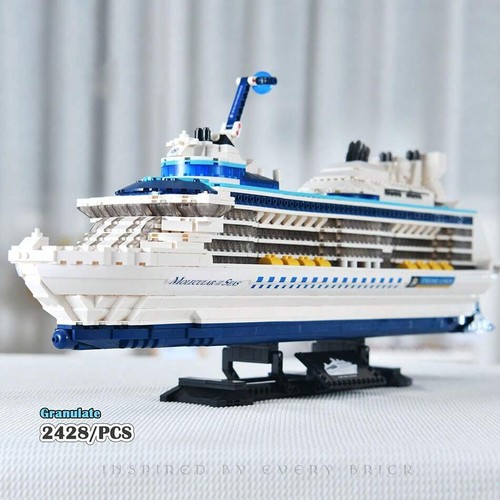 2428-Piece Building Blocks Cruise Ship Model,Technic,for Home Decor ...
