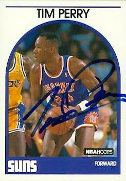 Tim Perry autographed Basketball Card (Phoenix Suns) 1989 Hoops #38 | eBay